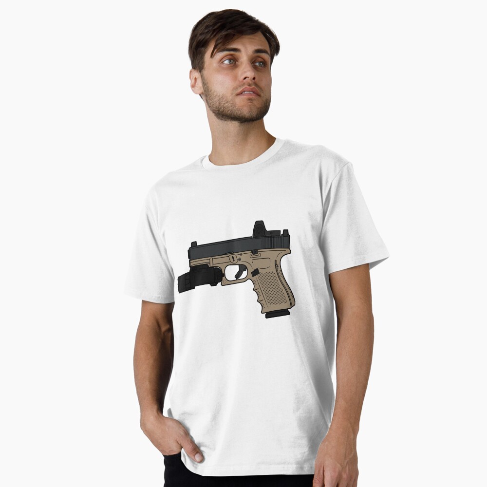 "G19 RMR FDE Sticker" Sticker for Sale by BunHuya | Redbubble