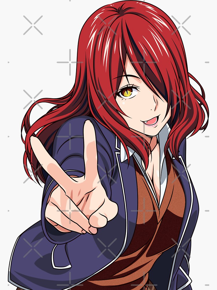 "Rindo kobayashi food wars" Sticker for Sale by Akuma-san | Redbubble