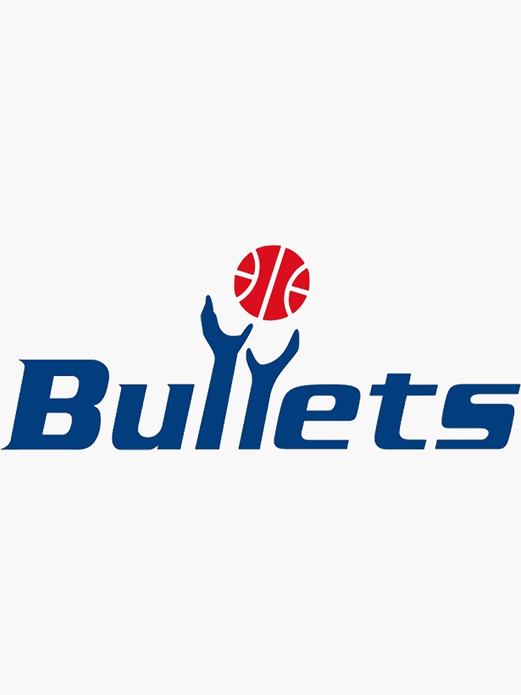 "Baltimore Bullets Vintage Logo " Sticker by Matthewberss | Redbubble