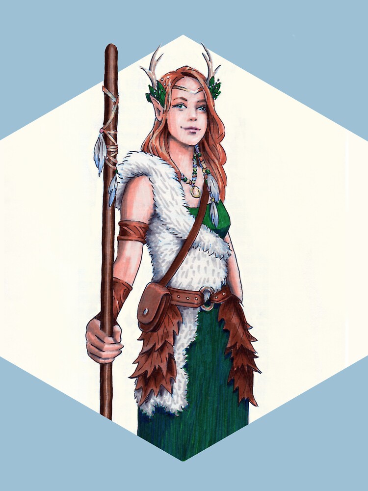 "Keyleth of the Air Ashari" T-shirt for Sale by BlueLinnet | Redbubble ...