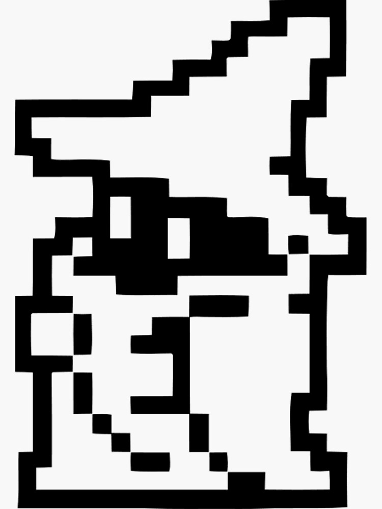 "8 bit wizard" Sticker for Sale by Emir992 | Redbubble