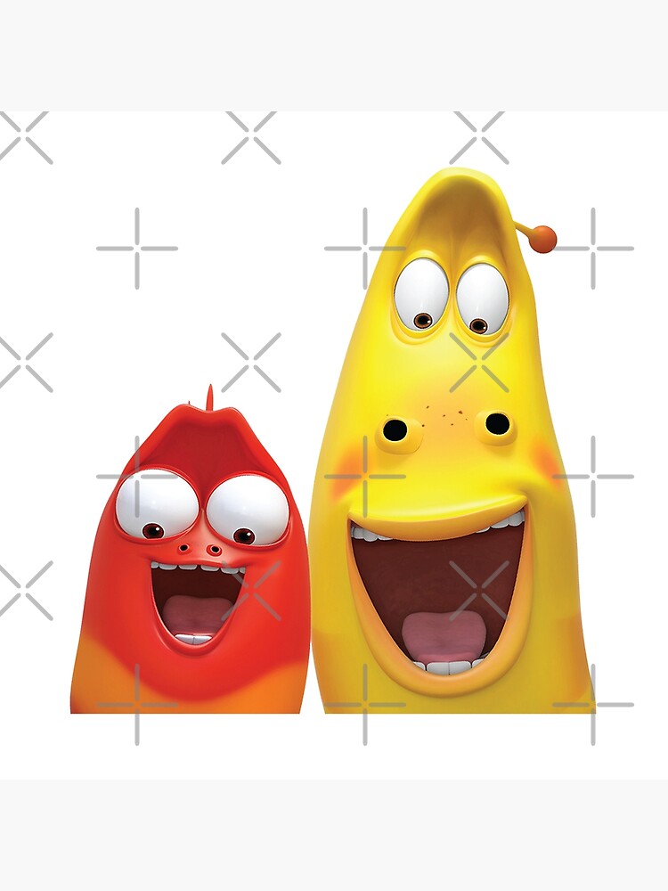 "Copy of Red Yellow and friends Larva Cartoon Comedy 1 2 3 4" Poster ...