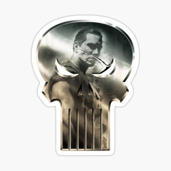 "The Punisher Reflection of Anguish" Sticker for Sale by ...