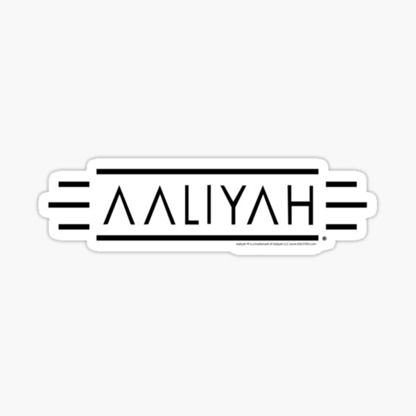 "Aaliyah Photo Frames With Signature Essentia" Sticker for Sale by ...