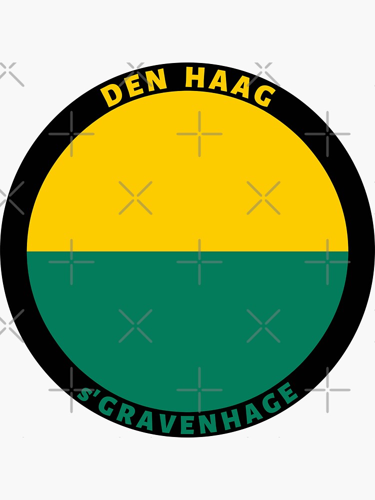 "City of The Hague Netherlands" Sticker for Sale by FedSherDesign ...