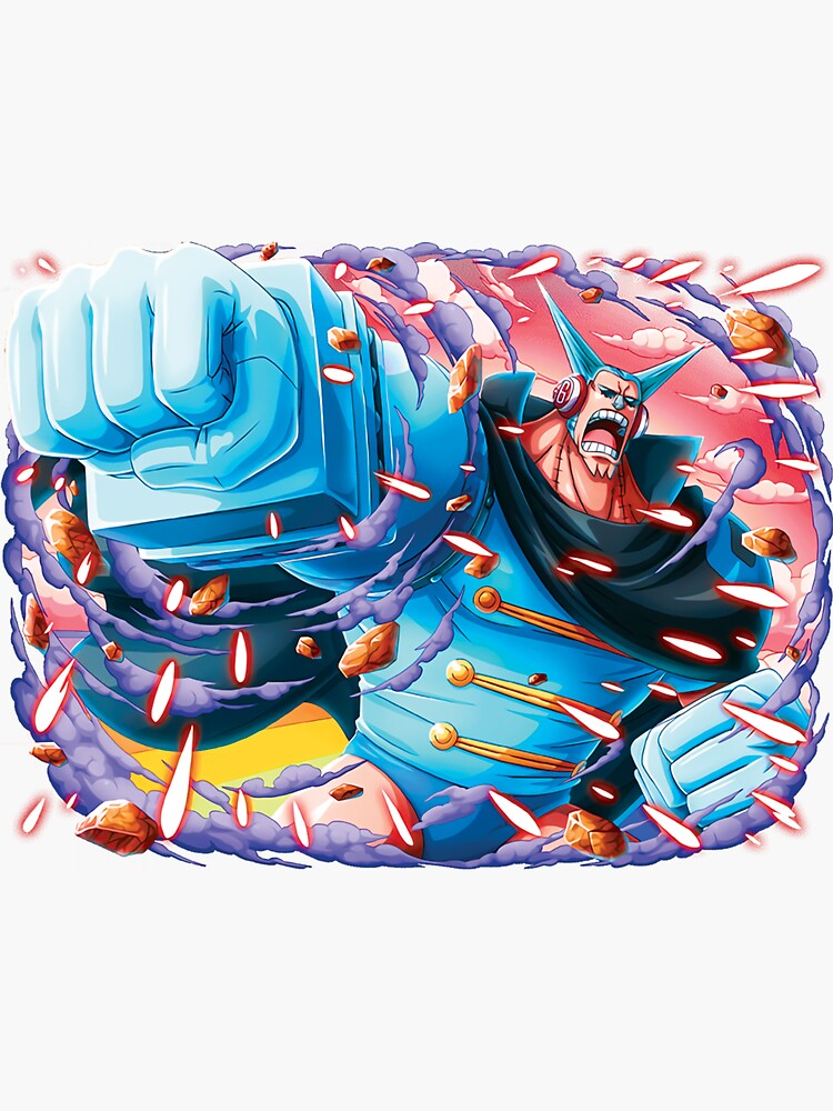 "Cartoon Franky Art" Sticker for Sale by Milkygmail | Redbubble