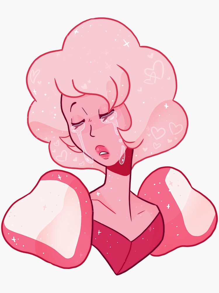"Pink Diamond" Sticker for Sale by SquiddyInks | Redbubble