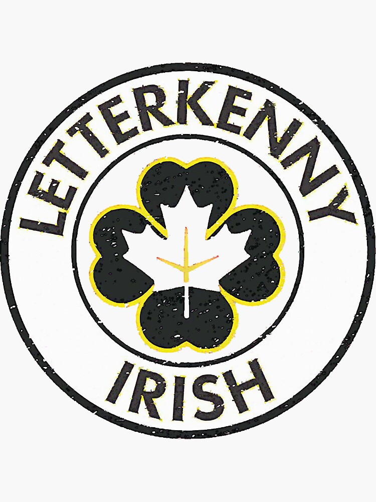"Letterkenny Irish Vintage " Sticker for Sale by HamishWhitty | Redbubble