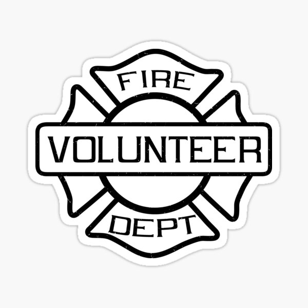 Volunteer Firefighter Stickers | Redbubble