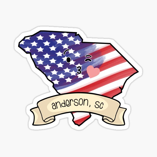 "Anderson" Sticker for Sale by WordsMaps | Redbubble