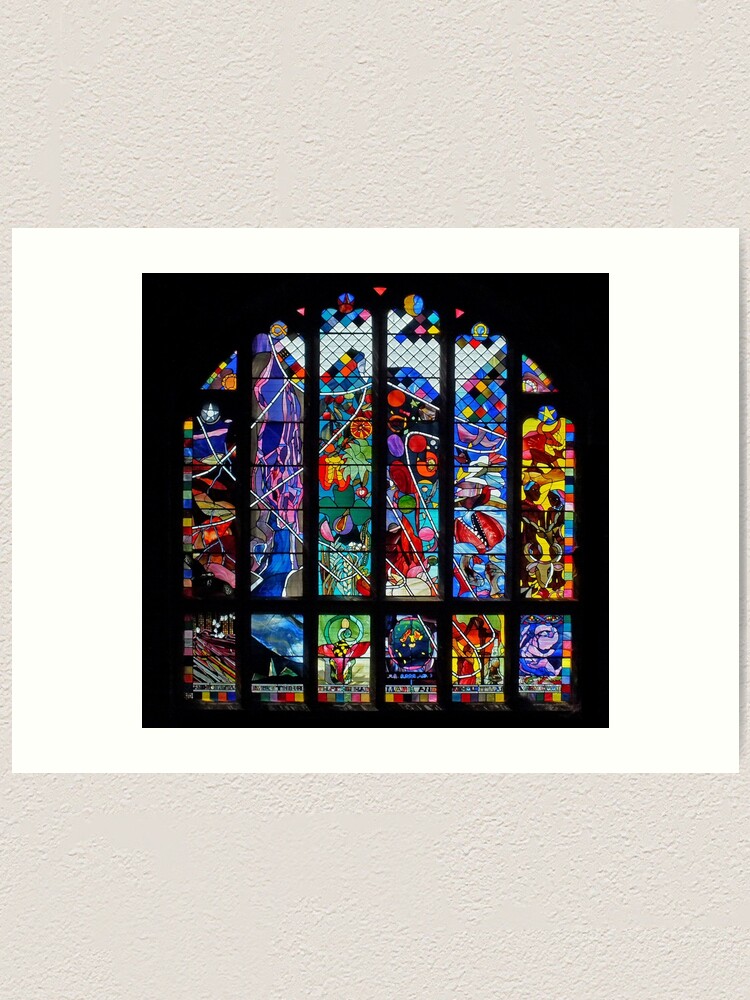 "Refectory Window" Art Print for Sale by Yampimon | Redbubble