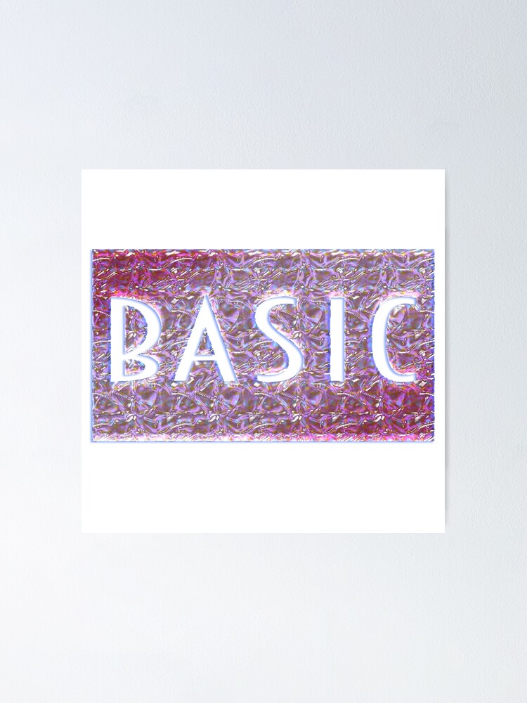 "Basic vaporwave aesthetic" Poster by mensijazavcevic | Redbubble
