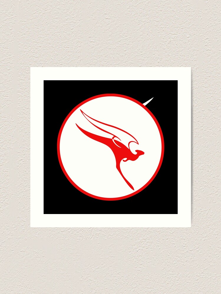 "QANTAS AIRLINES-LOGO" Art Print for Sale by OtisMackin501 | Redbubble