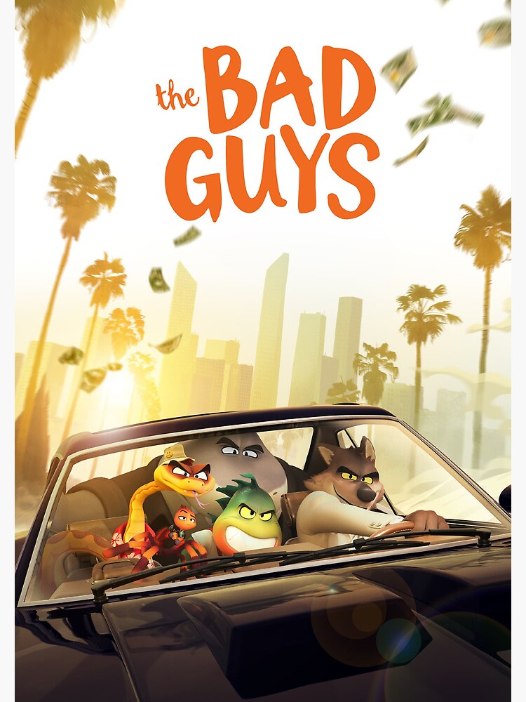 "The Bad Guys Poster" Spiral Notebook for Sale by danielbarrosalv ...