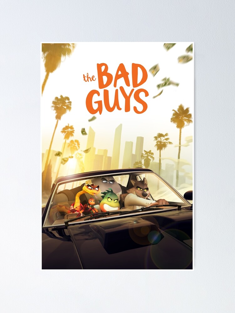 "The Bad Guys Poster" Poster for Sale by danielbarrosalv | Redbubble