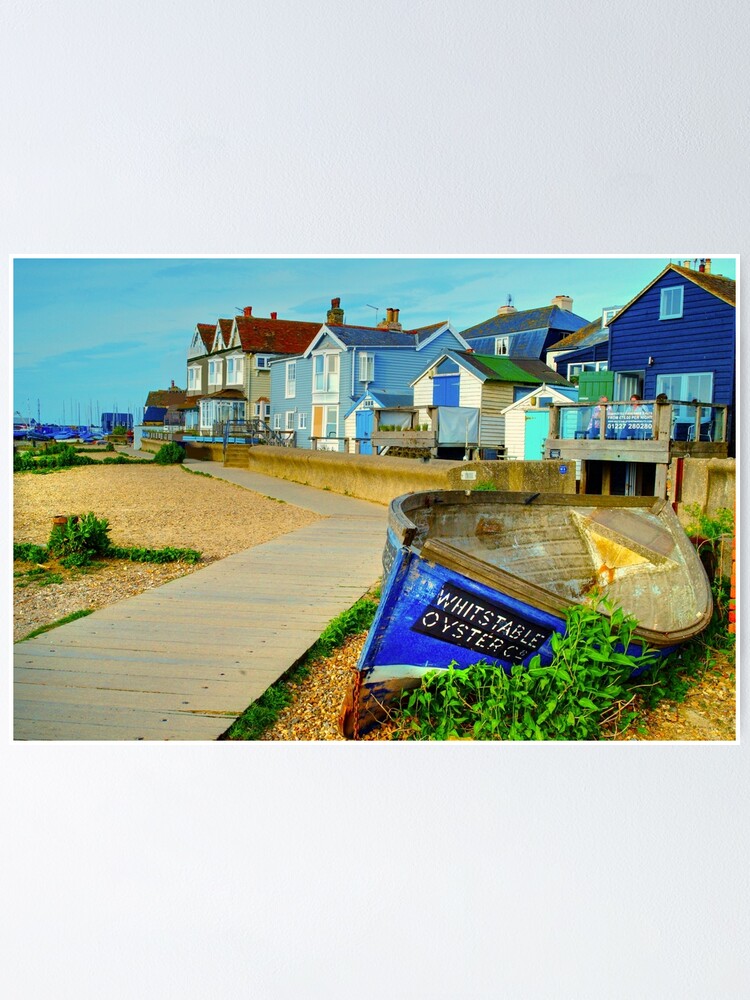 "Whitstable Oyster Boat" Poster for Sale by Alisonchambers2 | Redbubble