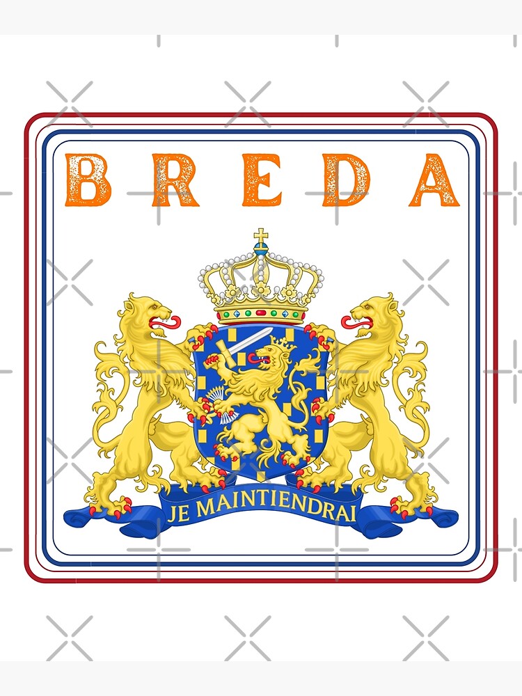 Póster «Ciudad de Breda Países Bajos» de FedSherDesign | Redbubble