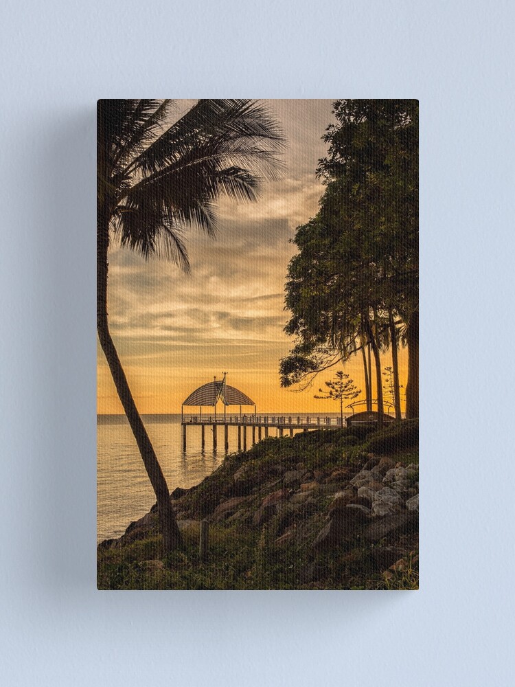 "The Strand Jetty, Townsville Queensland Australia" Canvas Print by ...