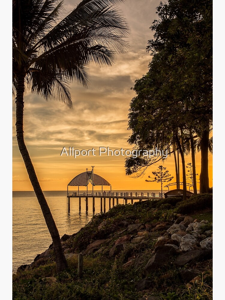 "The Strand Jetty, Townsville Queensland Australia" Canvas Print by ...