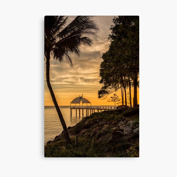 "The Strand Jetty, Townsville Queensland Australia" Canvas Print by ...