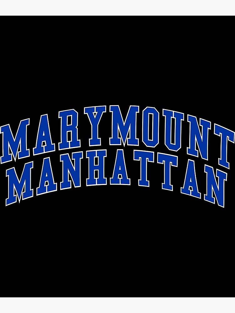 "marymount manhattan font Sticker" Poster for Sale by QentyPron | Redbubble