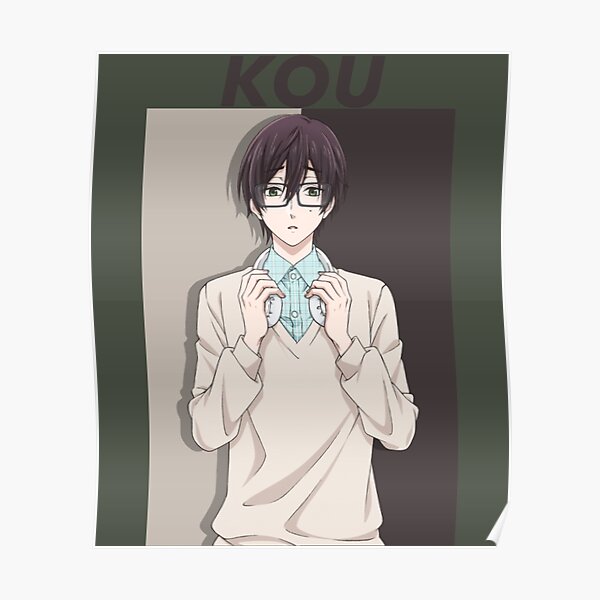 "Kou Sakuragi - Wotakoi " Poster for Sale by Jason-Vanbins | Redbubble