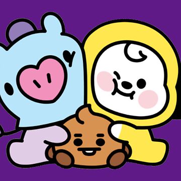 Pegatina for Sale con la obra «mang, shooky y chimmy» de Magic-Places ...