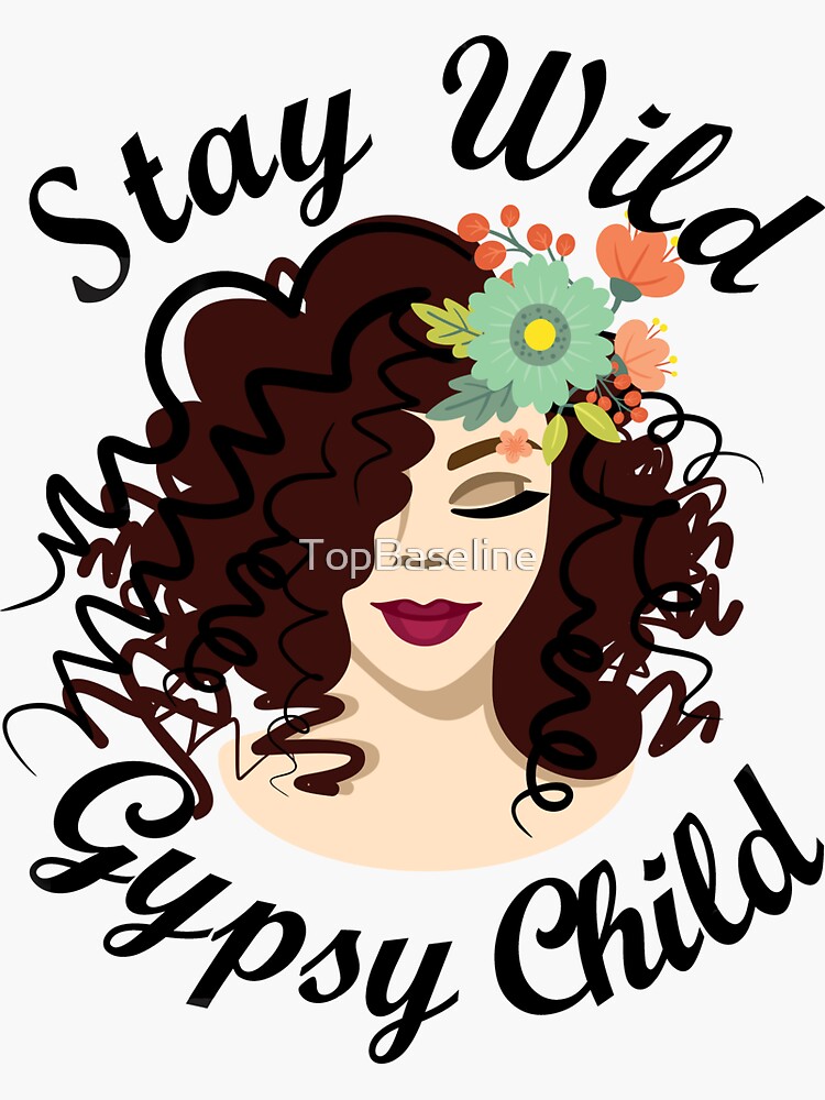 "Gypsy" Sticker for Sale by TopBaseline | Redbubble