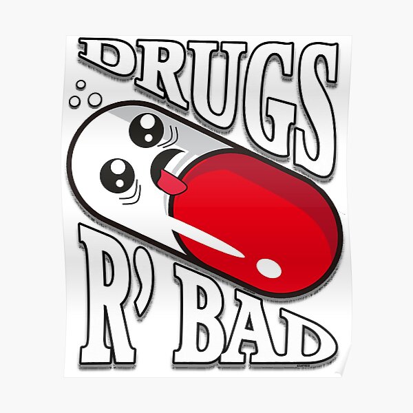 Póster «Gran modelo Las drogas divertidas de la píldora son un regalo ...