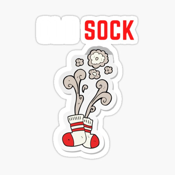 "Old sock " Sticker for Sale by McGeeMathis63 | Redbubble