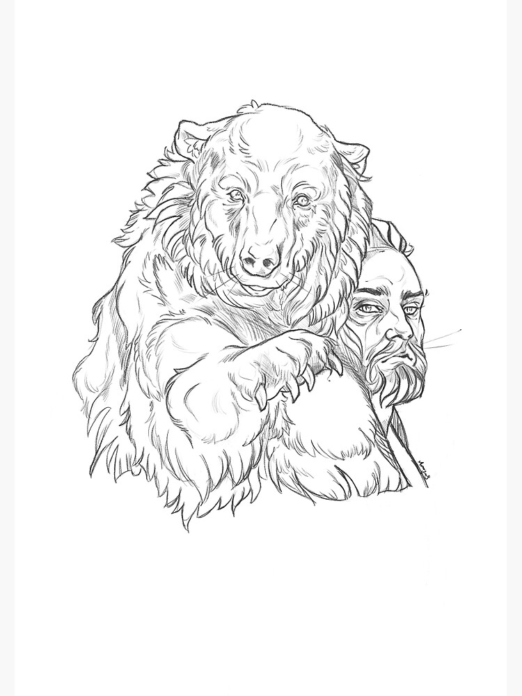 "Bear lord" Poster for Sale by Morrigan-3 | Redbubble