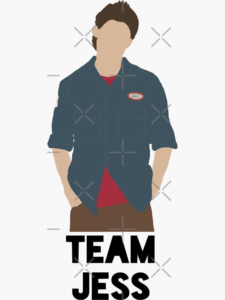 "Painting Team Jess Day Gifts" Sticker for Sale by ColladoMarler ...