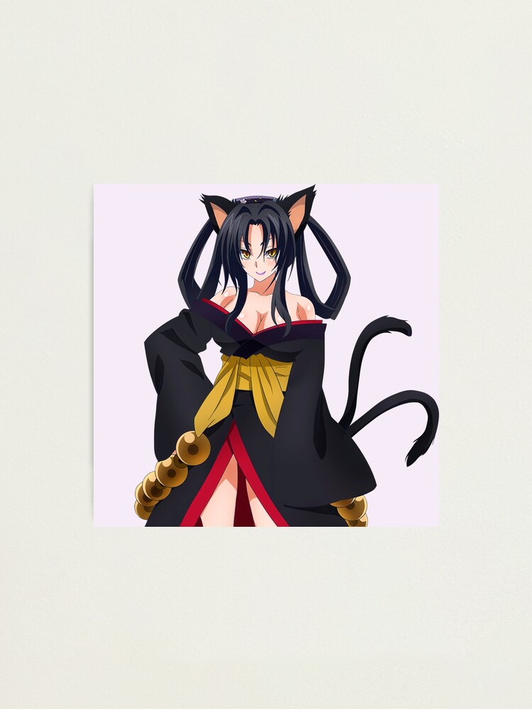Impression photo « Sexy Kuroka Lewd Boobs Tits (High School DxD Hot Ecchi Hentai Cat girl Neko ...