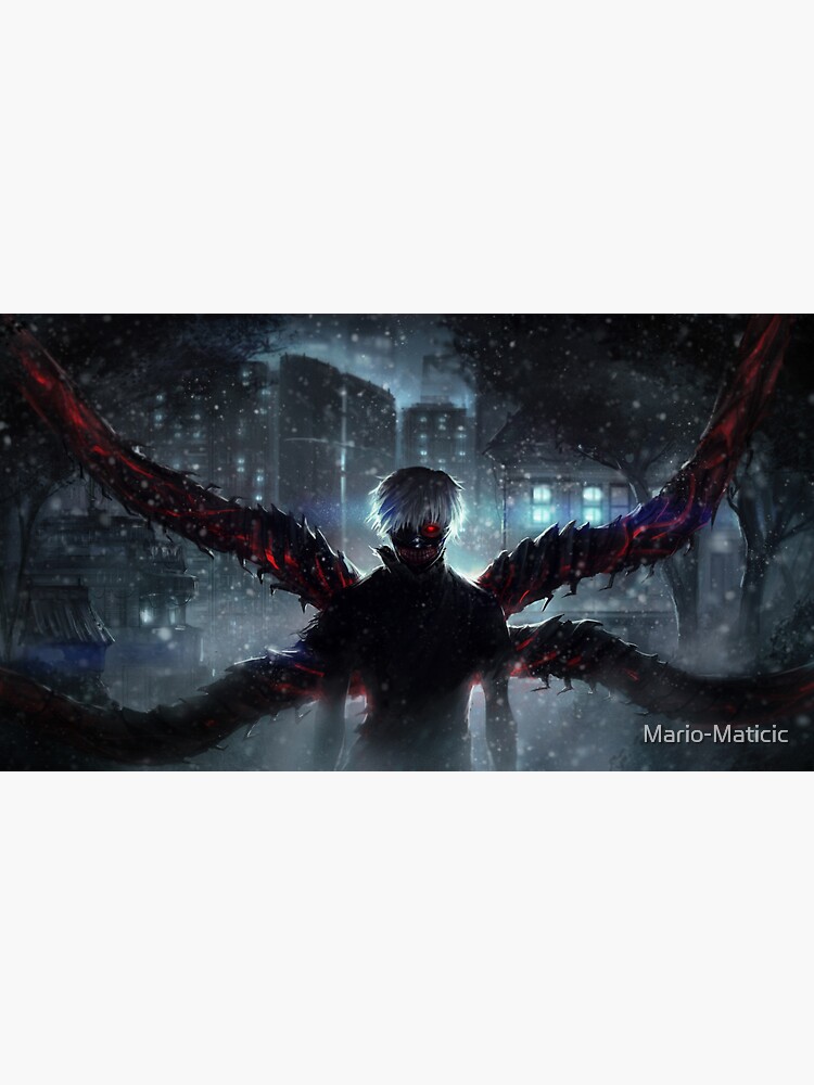 "Tokyo Ghoul merch,anime" Sticker by Mario-Maticic | Redbubble