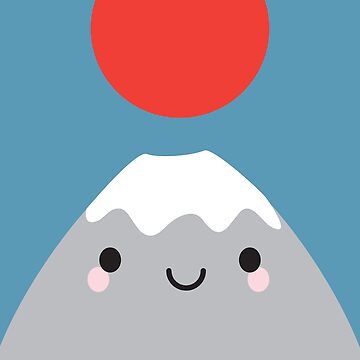 "Kawaii Mt Fuji San" Kids T-Shirt for Sale by Marceline Smith | Redbubble