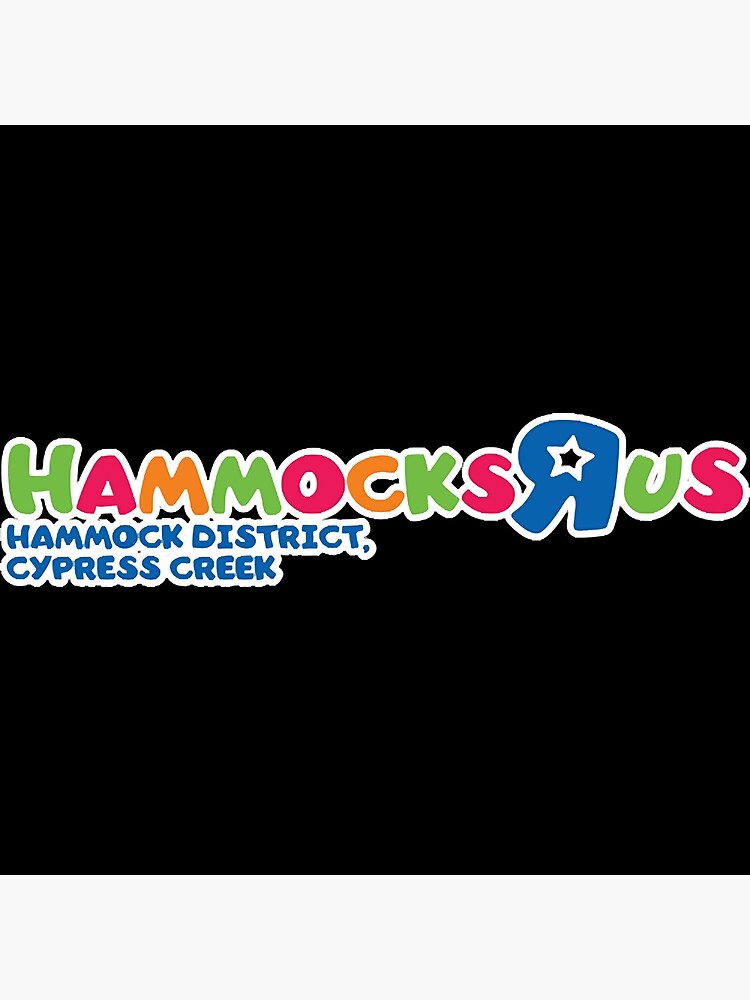 "Hammocks R Us Logo inspired by Hank Scorpio" Art Print for Sale by ...