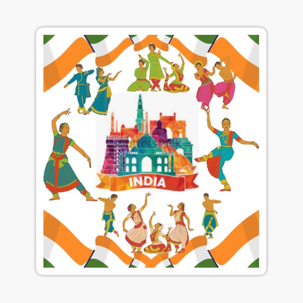 "indian monuments" Sticker for Sale by Jaadueekala | Redbubble