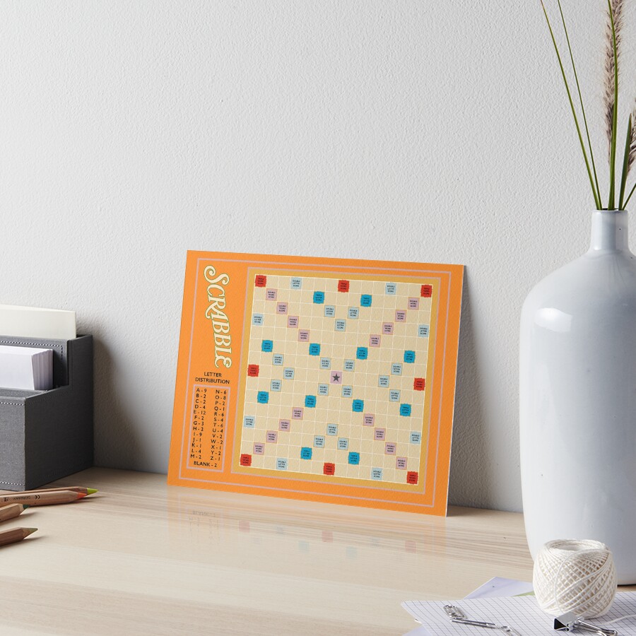 "Scrabble" Poster for Sale by imlying | Redbubble