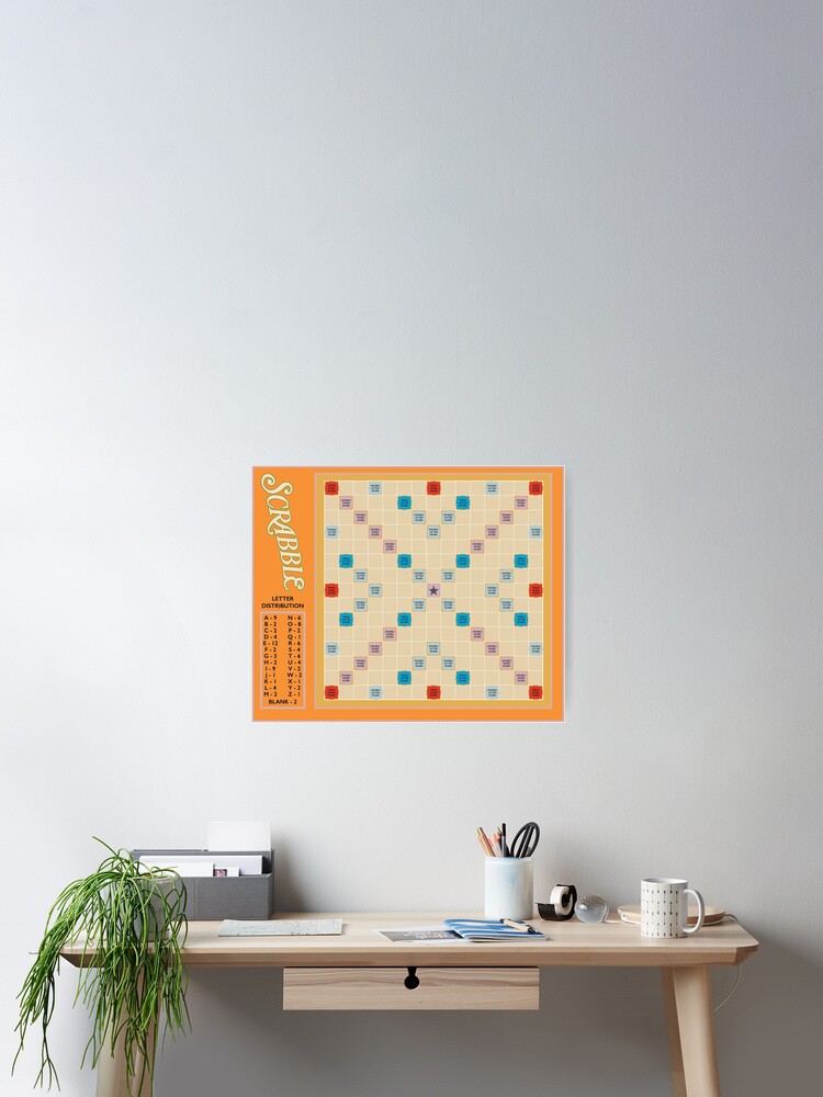 "Scrabble" Poster for Sale by imlying | Redbubble