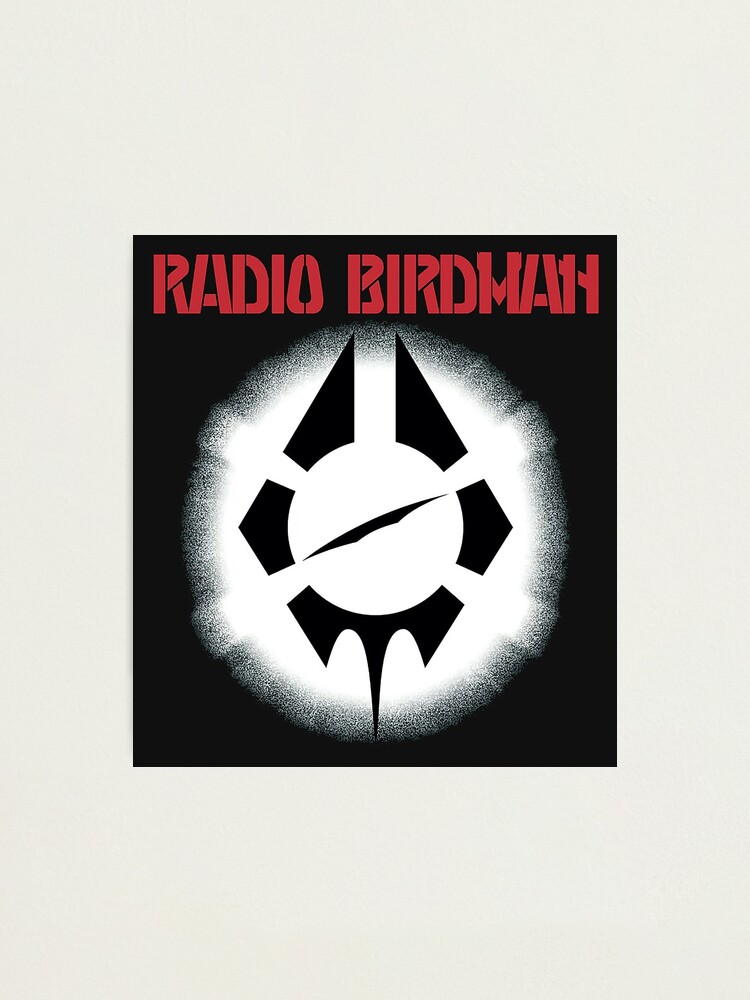 Impression photo « Radio Birdman-logo », par FordAall | Redbubble