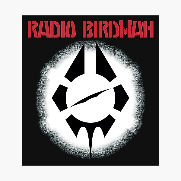 Impression photo « Radio Birdman-logo », par FordAall | Redbubble