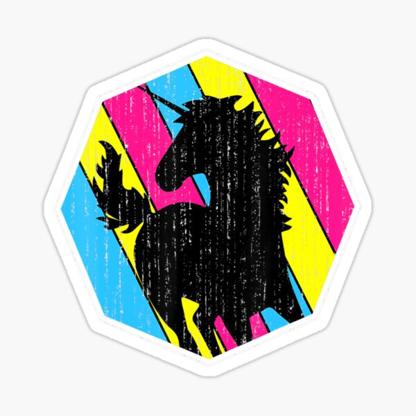 Lgbt Unicorn Pansexuality Pride Flag Lgbt Equality Pansexual Sticker