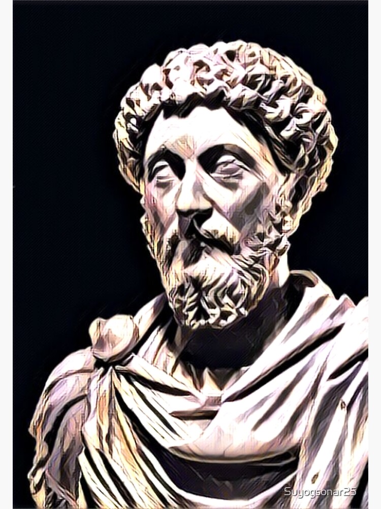 "Marcus Aurelius Artwork " Poster for Sale by Suyogsonar25 | Redbubble