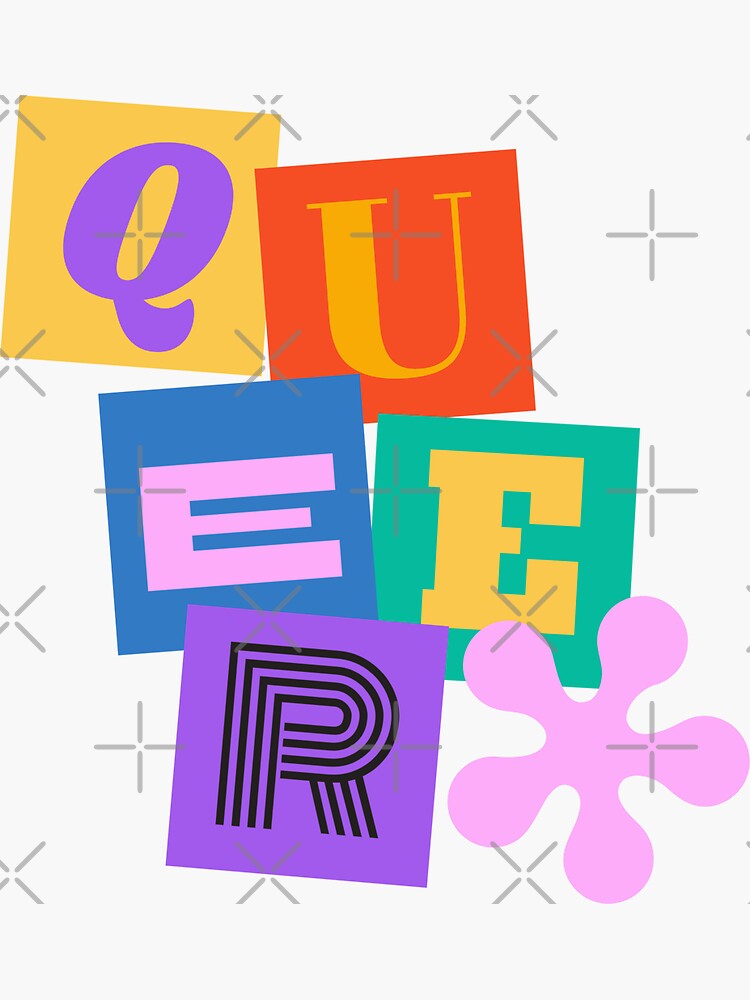 "Queer Pride" Sticker for Sale by QueerZone0 | Redbubble
