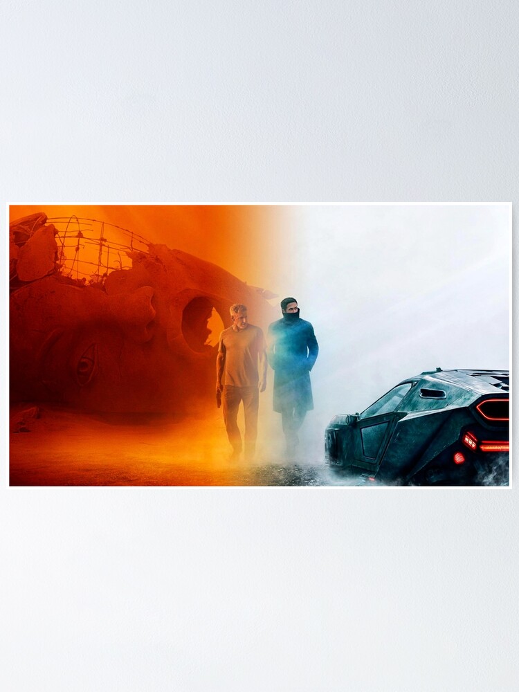 "BLADE RUNNER 2049 Ryan w Harrison dual desert" Poster for Sale by ...