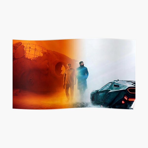 "BLADE RUNNER 2049 Ryan w Harrison dual desert" Poster for Sale by ...