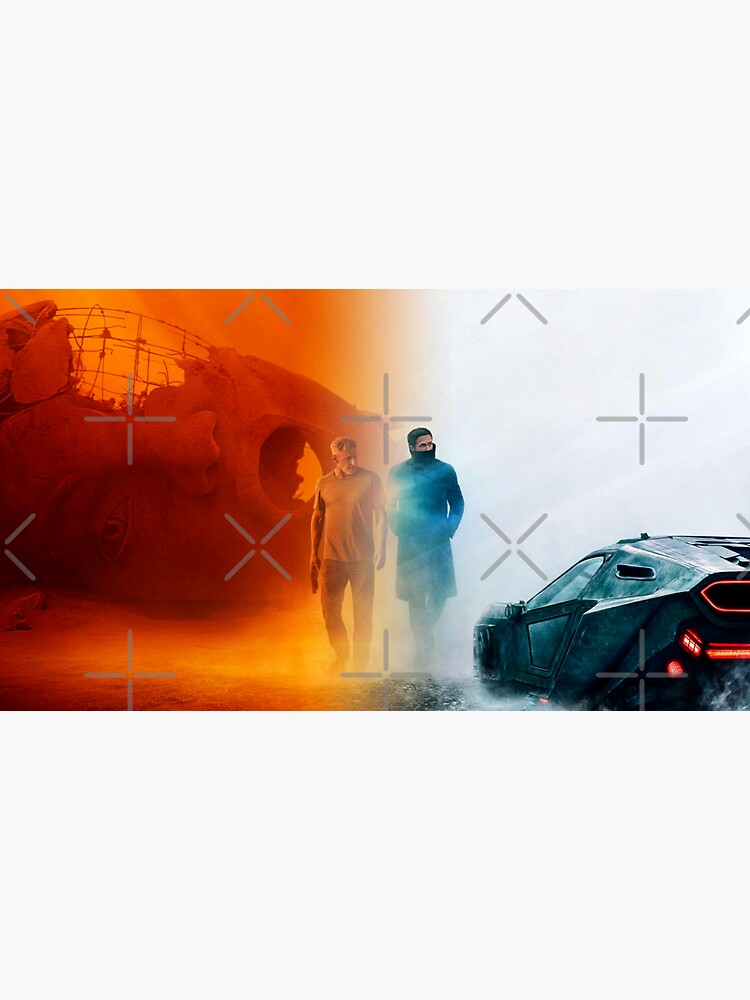 "BLADE RUNNER 2049 Ryan w Harrison dual desert" Sticker by DrkAkyDsgn ...