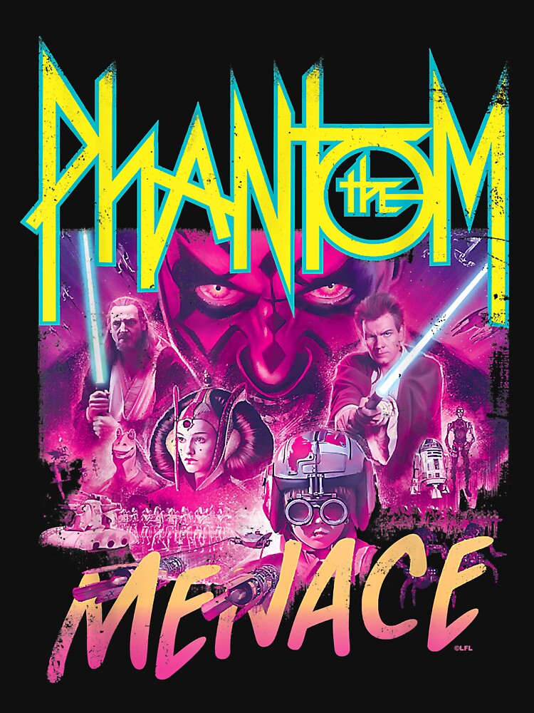 "The Phantom Menace Band " T-shirt for Sale by AmirePlourdea ...