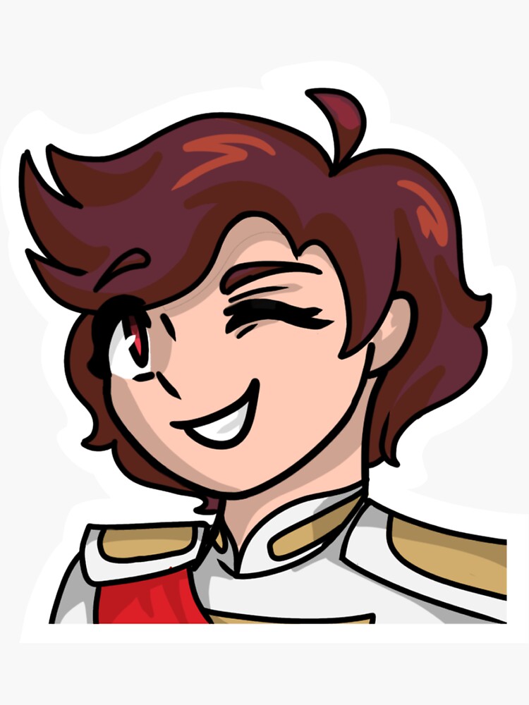 "Sanders Sides Roman" Sticker for Sale by Luna-Phoenix | Redbubble