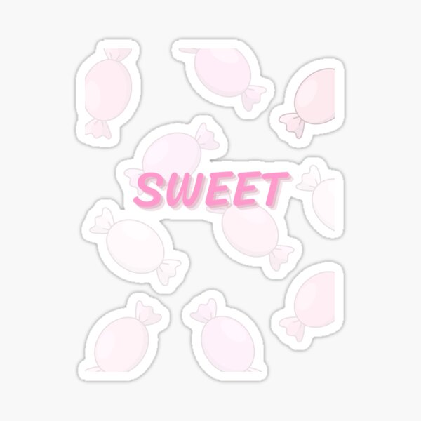 "Sweet Bubble Gum" Sticker for Sale by CaliopeCreation | Redbubble
